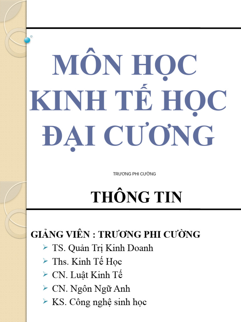 MO DAU - KTHDC - DH Gia Dinh | PDF