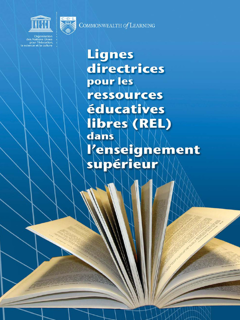 Lignes directrices sur les REL en enseignement supérieur | PDF