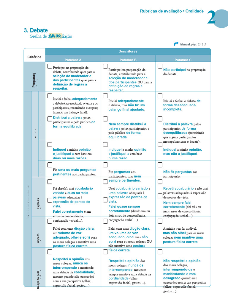 Lab9 Rubrica 3 Aluno | PDF