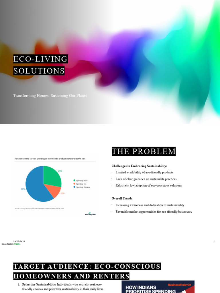 Eco-Living Solutions | PDF | Marketing | Sustainability