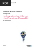 Example Candidate Response - GPR | PDF