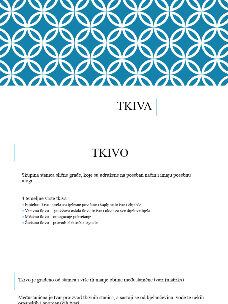 Tkiva | PDF