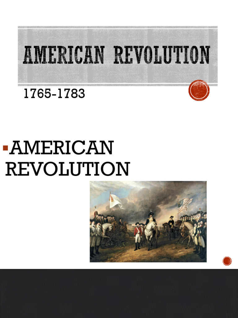 American Revolution | PDF