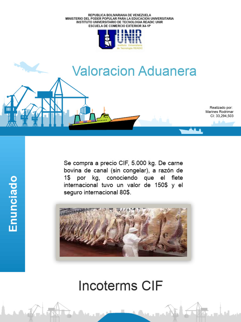Valoracion Aduanero Expo 2 | PDF