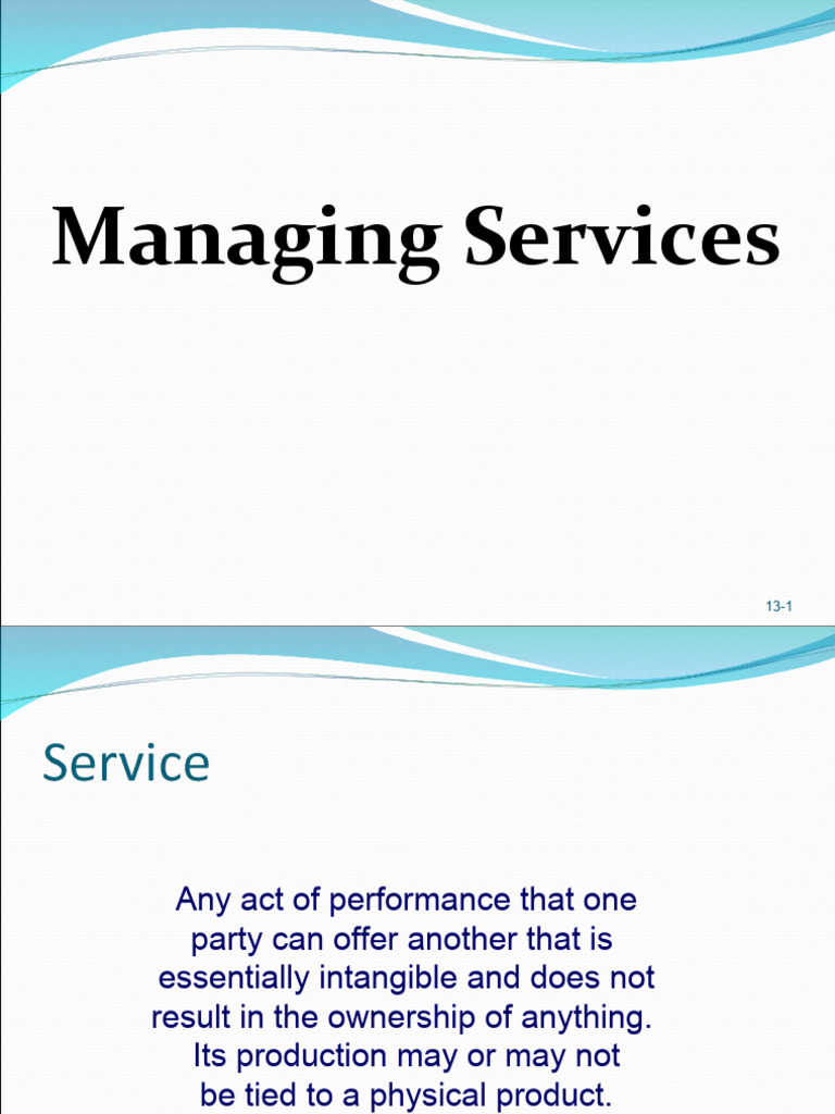 Managing Services | PDF