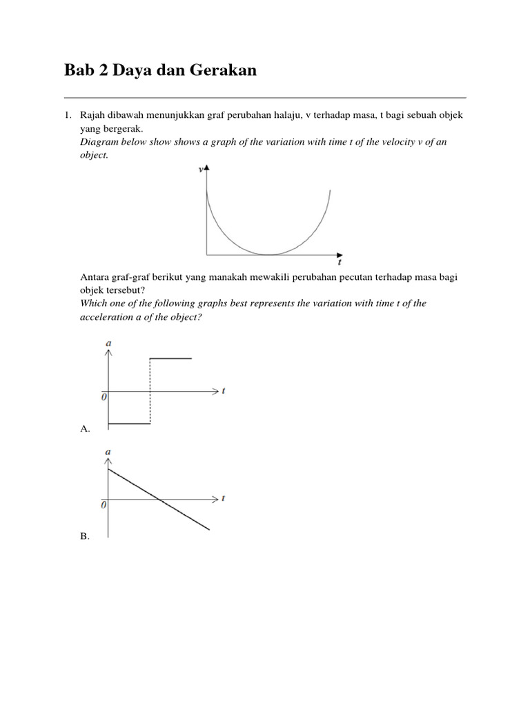 Physics - Fizik F4 BAB 2 - 2022 | PDF