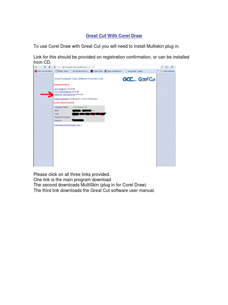 Great Cut With Corel Draw, and AAS | PDF