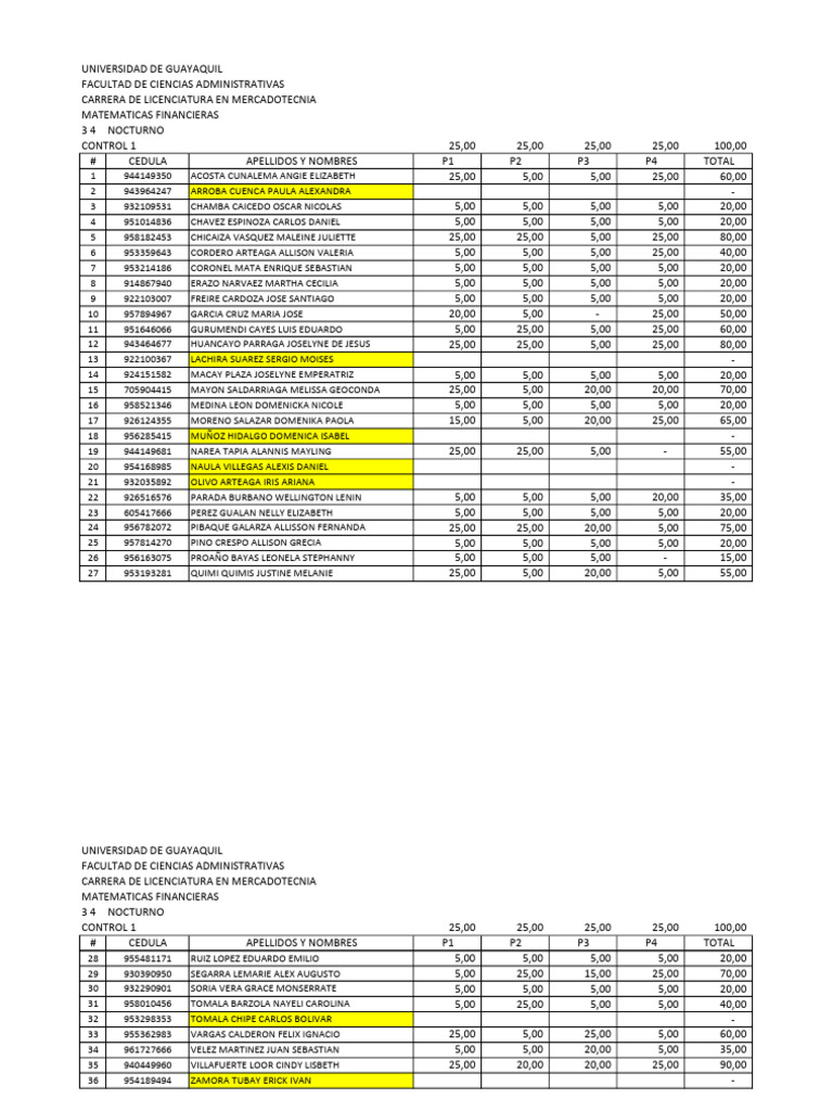 LECCION 3-4 Segundo Parcial | PDF
