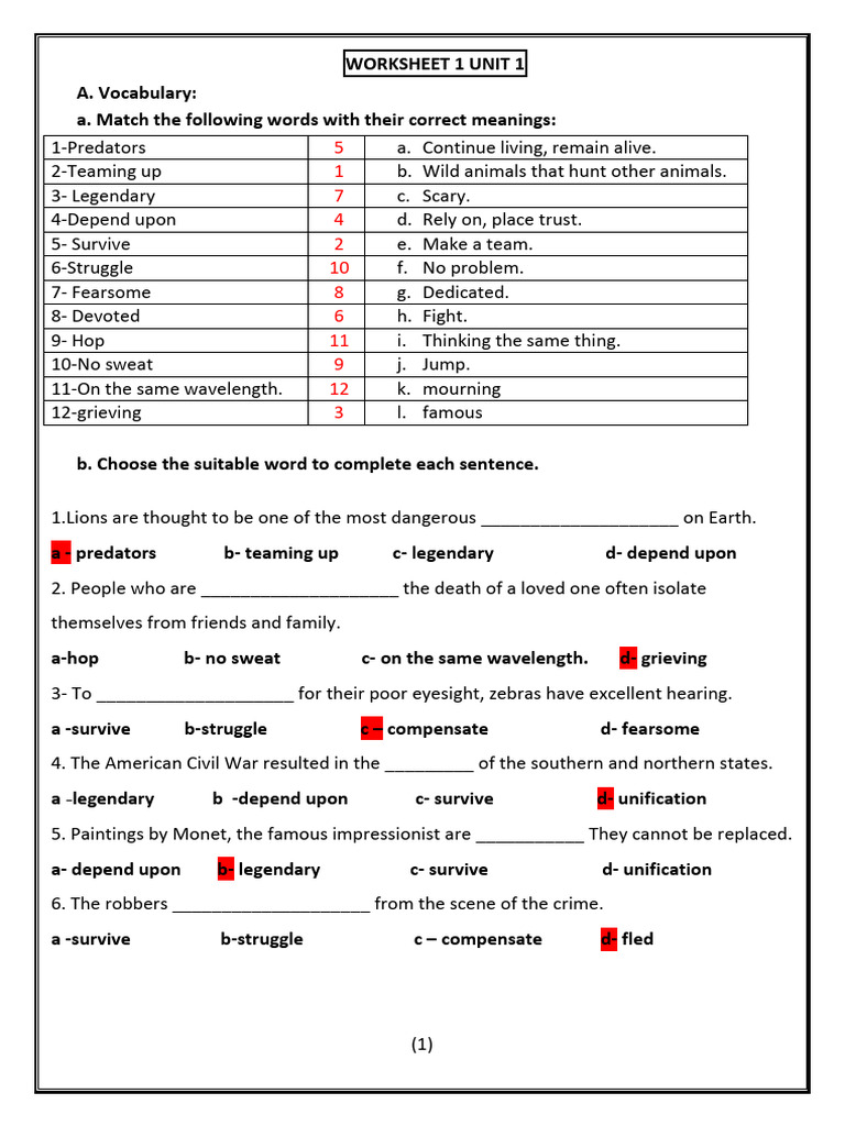 Worksheet3 Answers | PDF