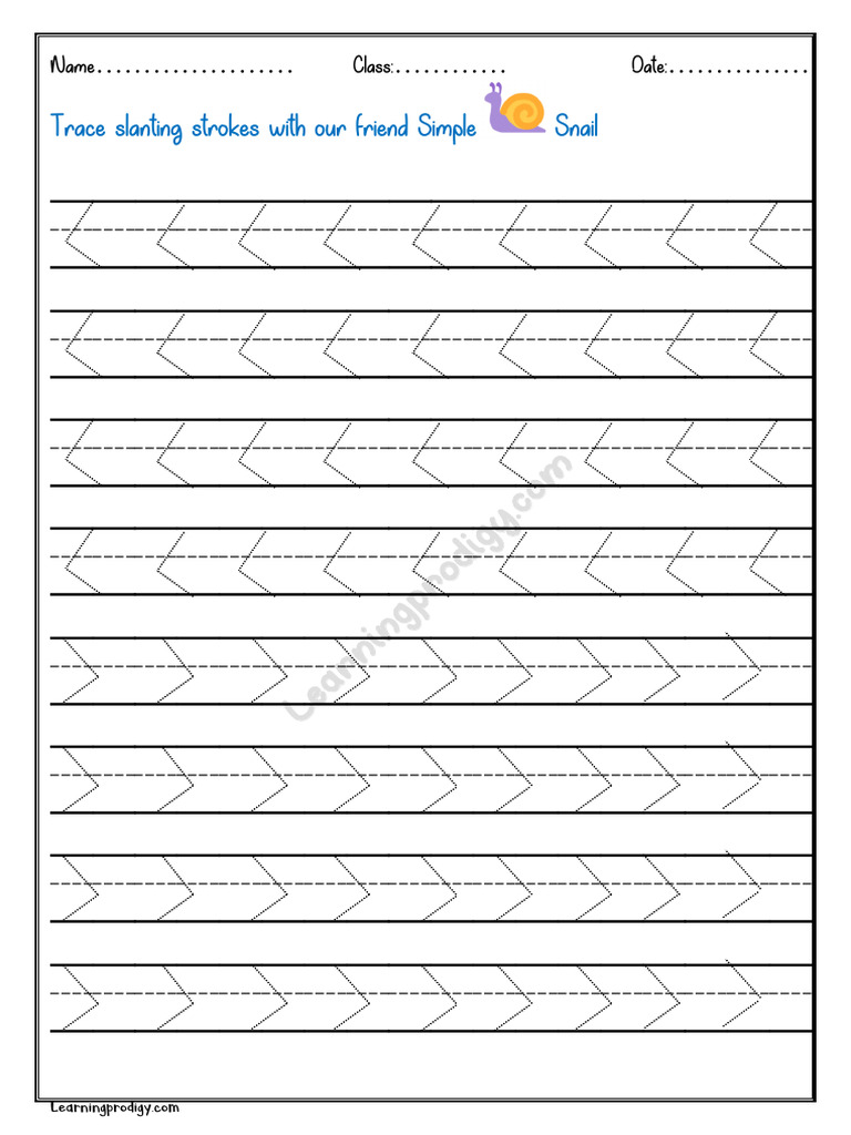 Slanting Strokes | PDF