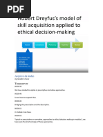 Dreyfus Model of Skill Acquisition 1980 | PDF