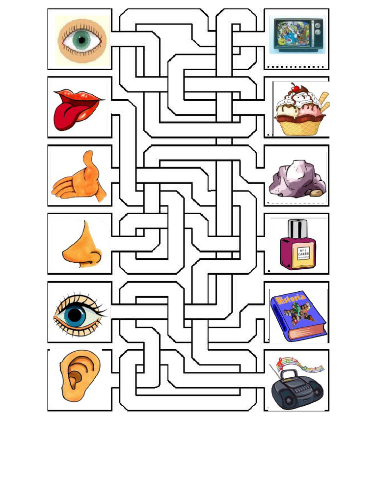 Eslprintables Food Maze | PDF