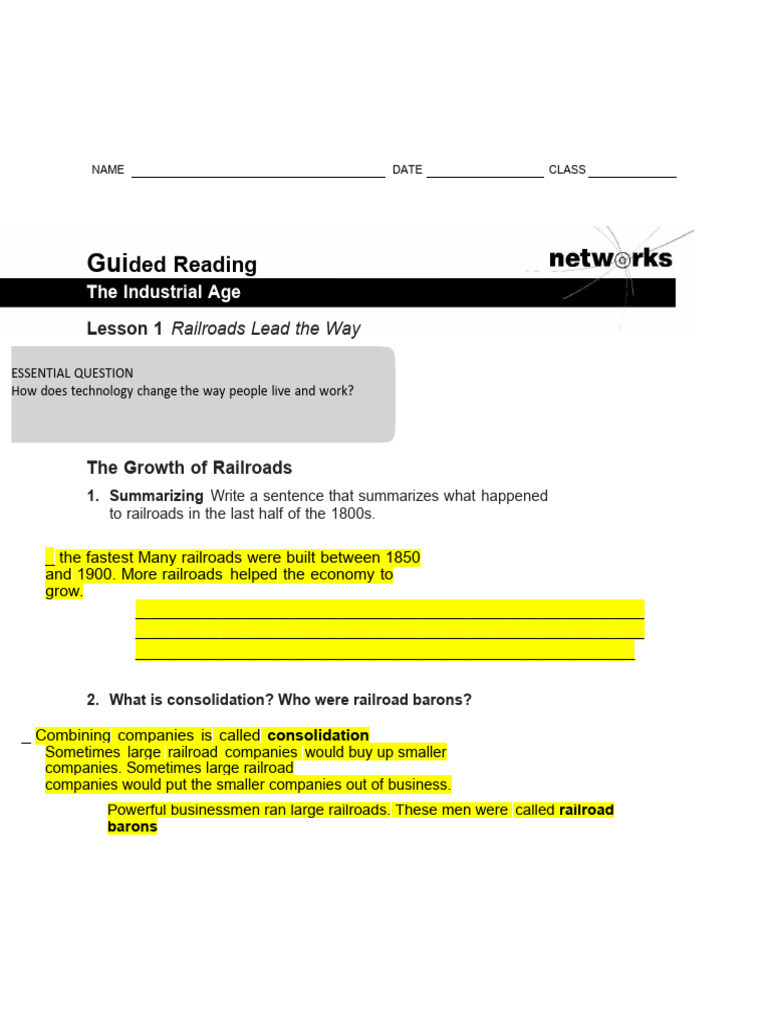 Grade 9 CH 4 Lesson 1 HW | PDF