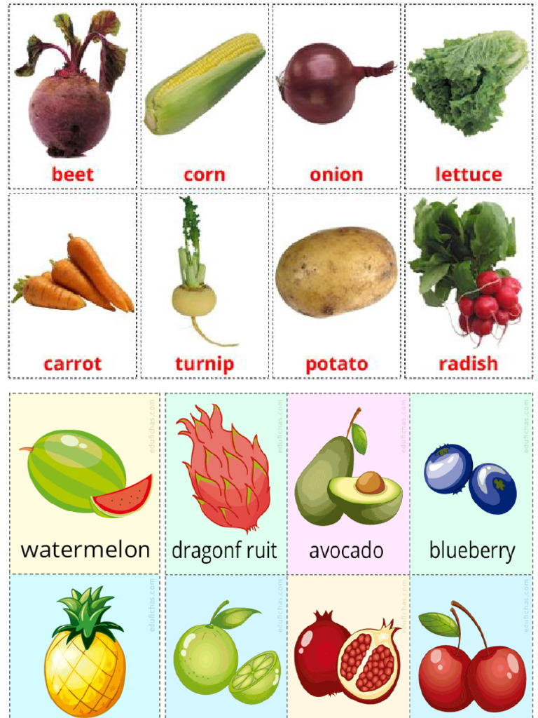Fruits and Vegetables | PDF