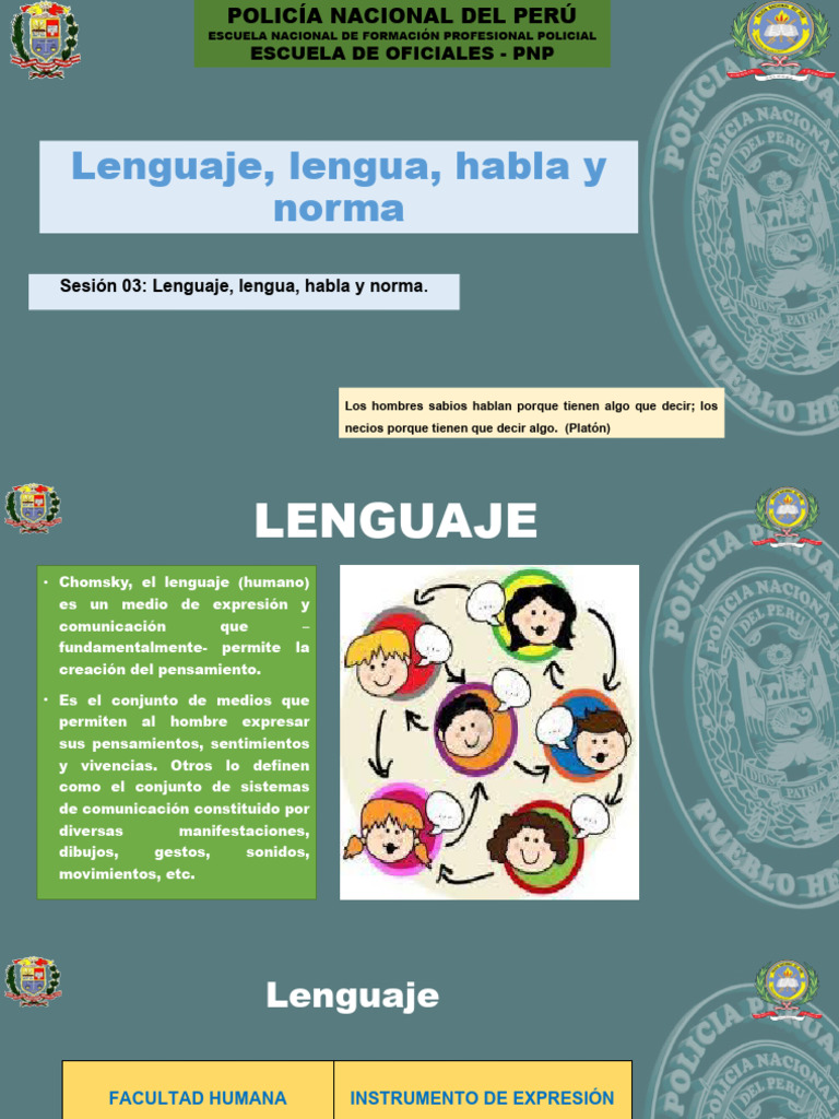 Lenguaje, lengua y habla: conceptos clave | PDF | Artes del Lenguaje y ...
