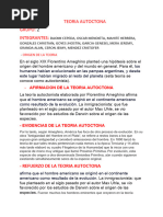 Teoría Autóctonista de Ameghino | PDF | Teoría | Américas