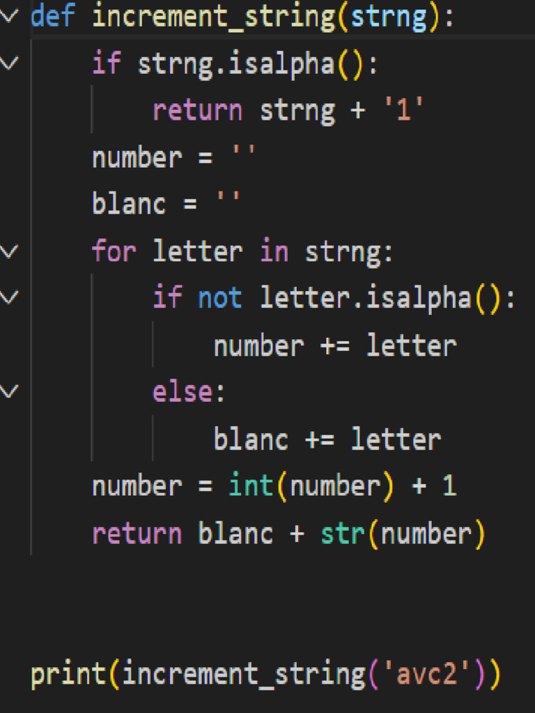 STR - Increment Algorithm in Python | PDF STR - Increment Algorithm in Python | PDF