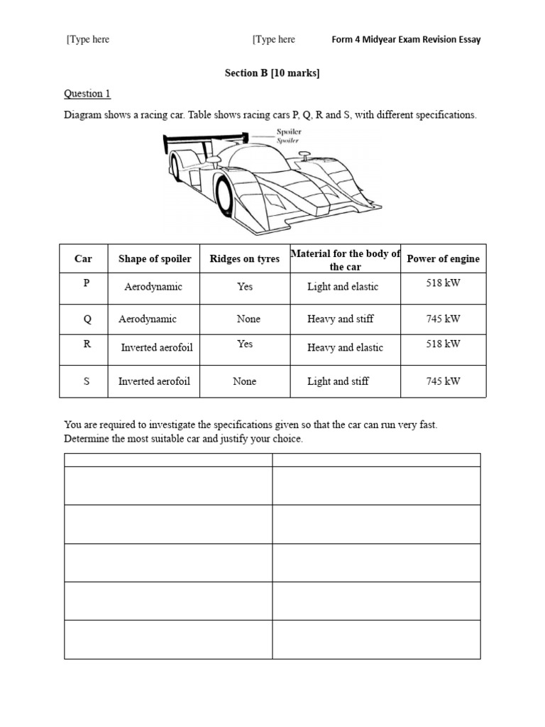 Physics Essay Questions F4 Chapter 2 | PDF