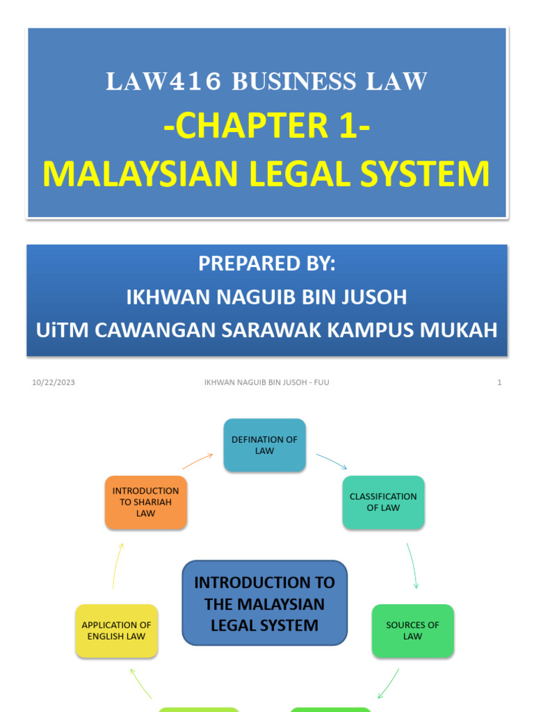 Malaysian Legal System | PDF Malaysian Legal System | PDF