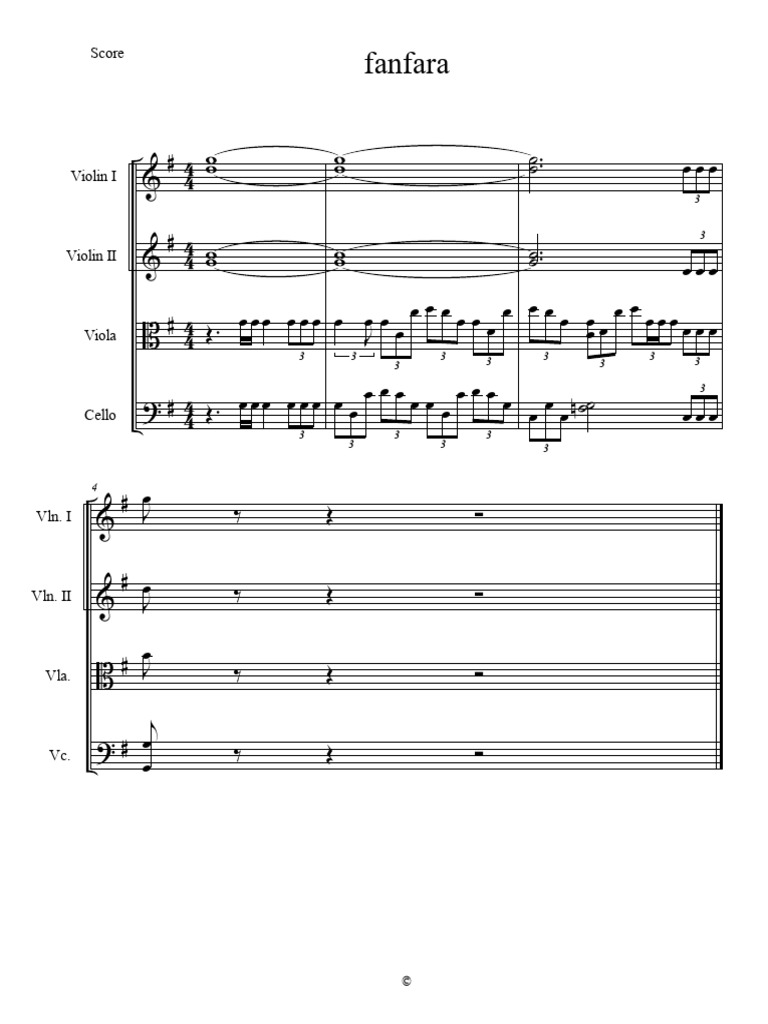 Fanfara | PDF