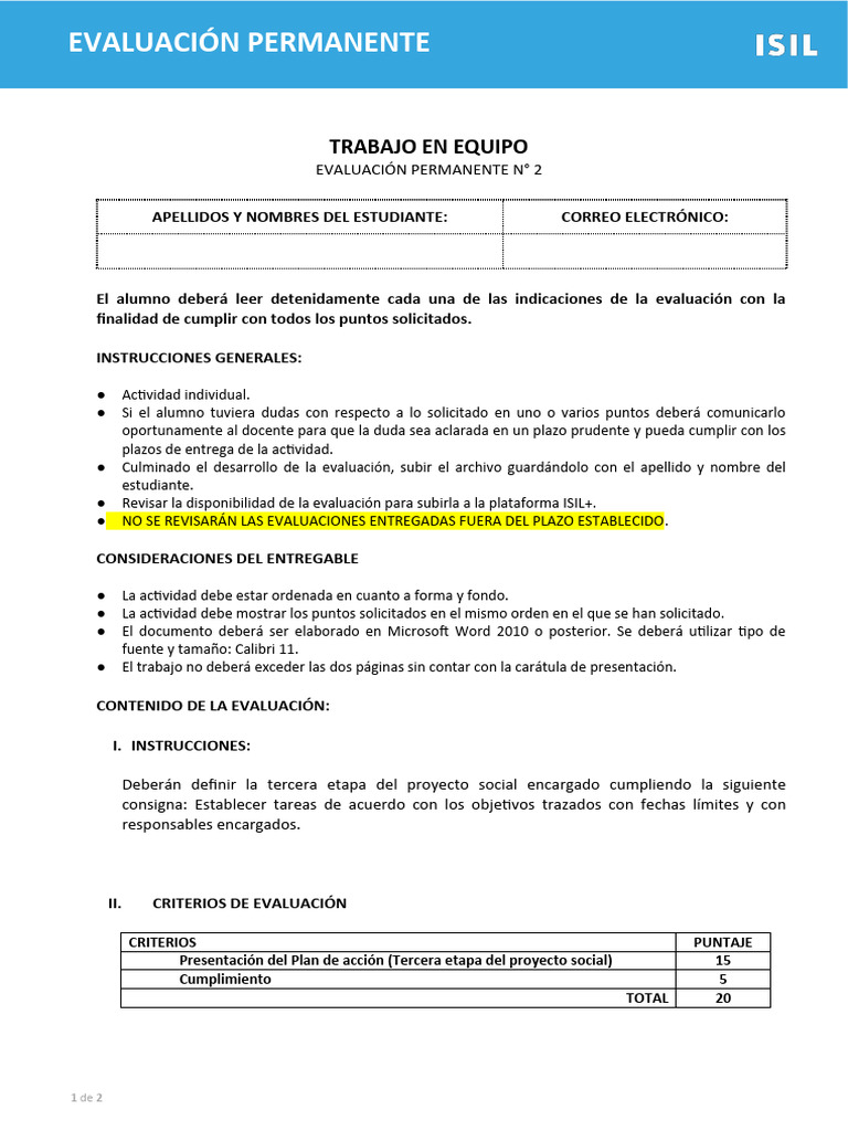 Ep2 Trabajo en Equipo | PDF