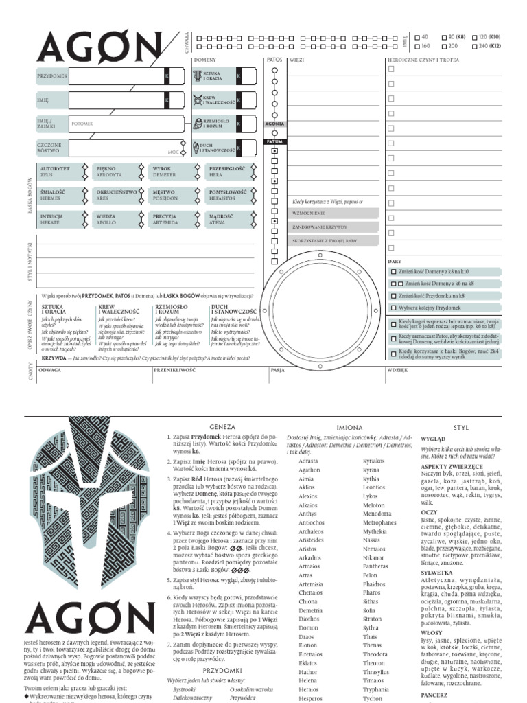 AGON PrzybornikHerosa | PDF