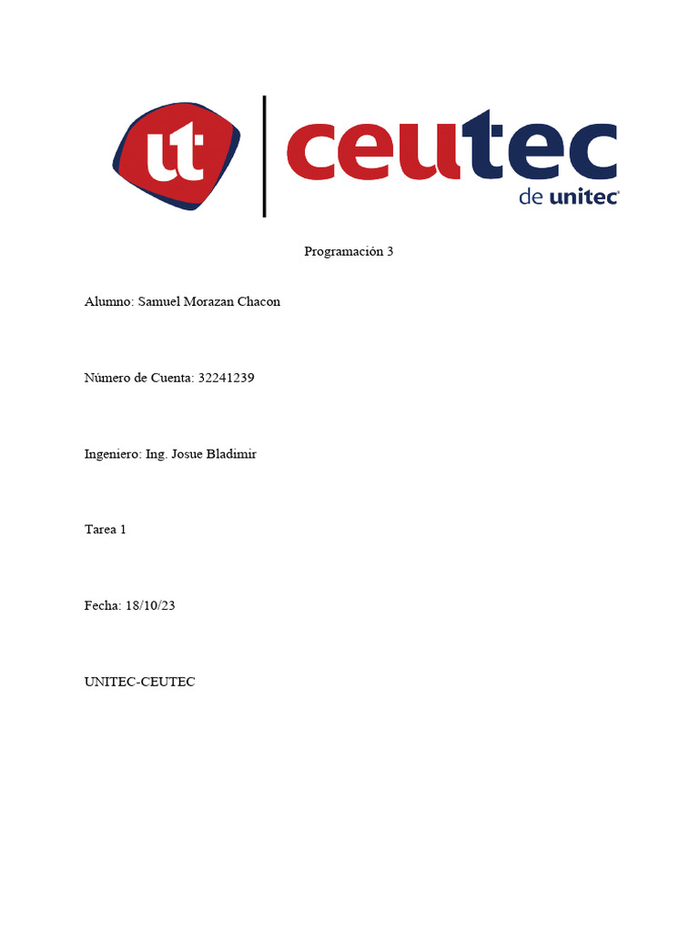 Annotated-Tarea - 1 - SEMANA - 1 - Samuel Morazan - 32241239 | PDF