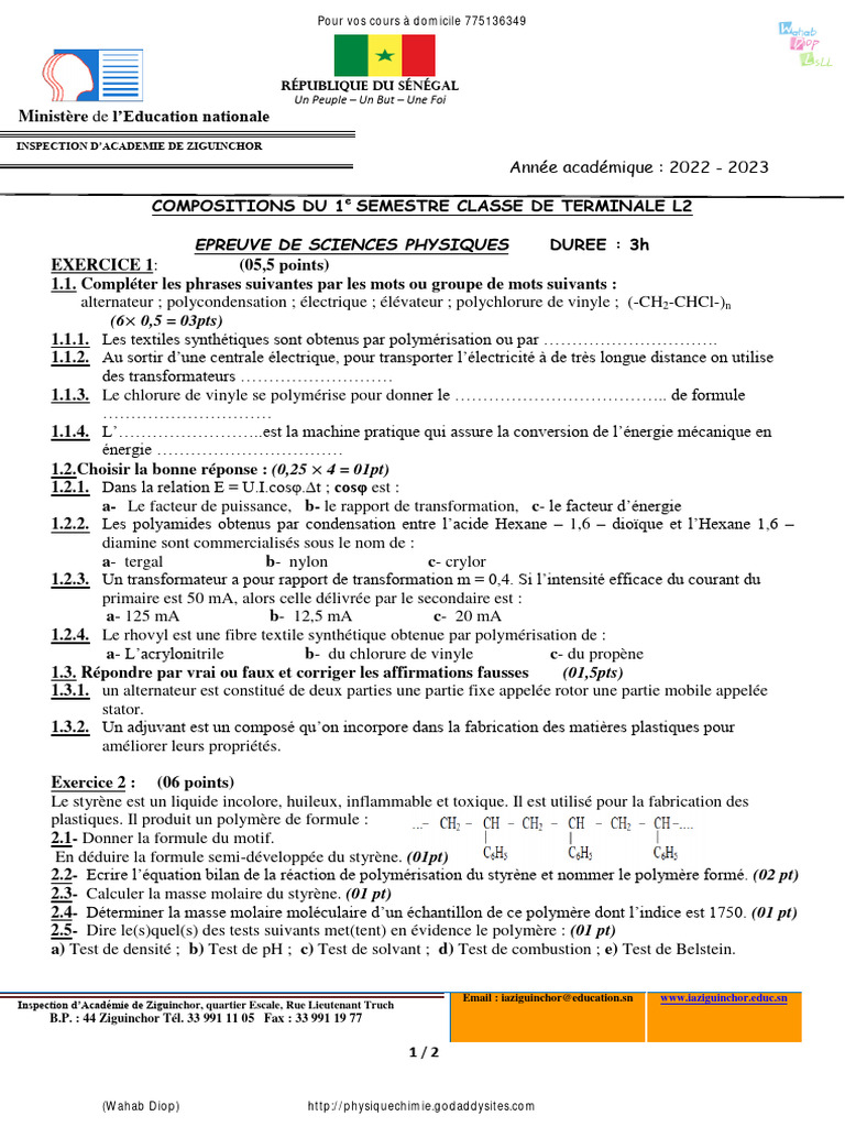 CO1 TL2 2023 LSLL - Wahabdiop | PDF