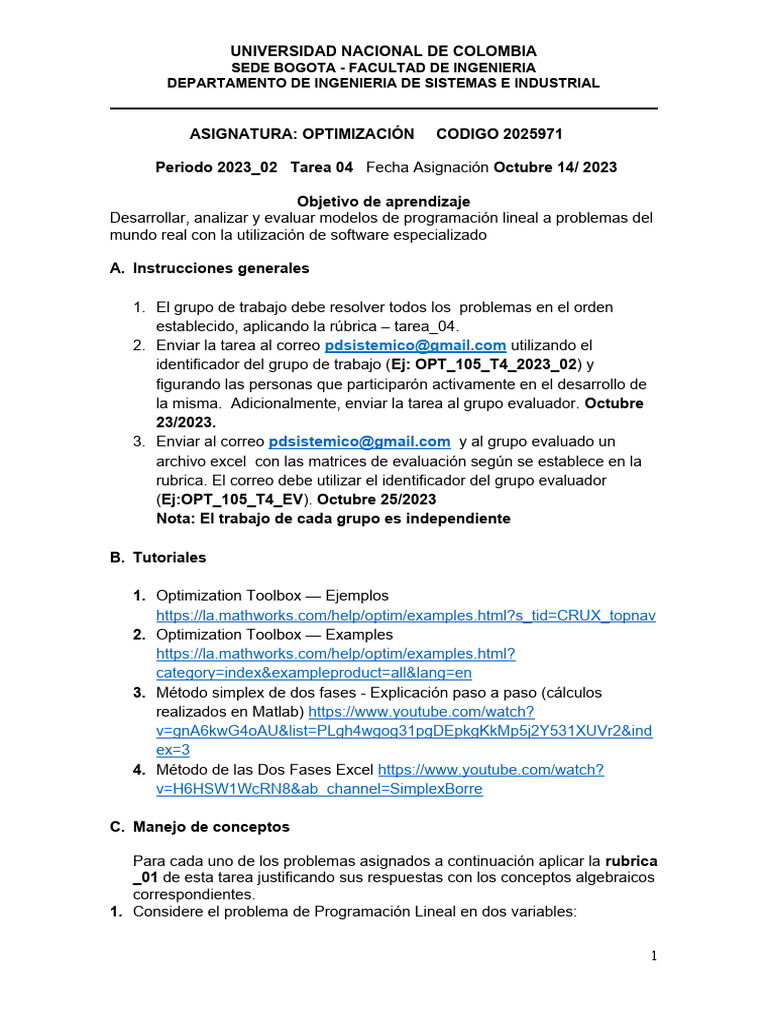 400 Tarea 04 | PDF