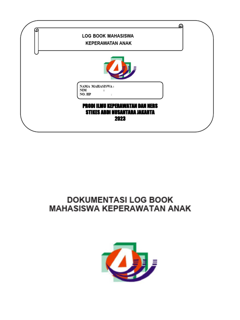 LOGBOOK STASE KEP. ANAK - STIKes Abnus 2023 | PDF