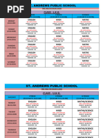 Class List for 2025-26 Session | PDF