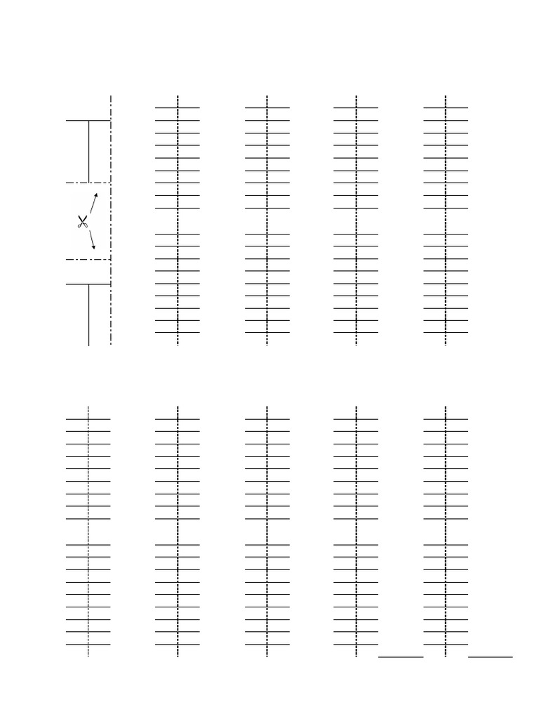 Templates Narrow 2 | PDF