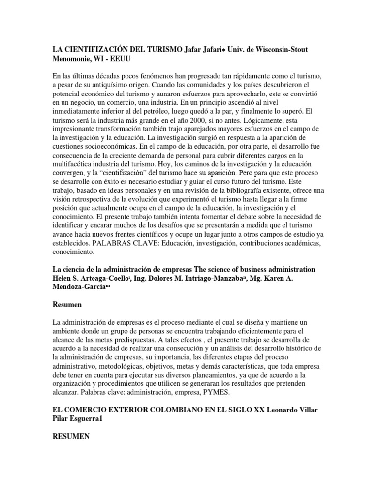 Ejemplo de Resumenes | PDF