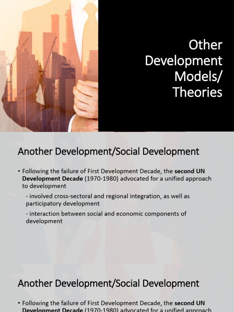 UN Development Decades: Key Theories | PDF | Behavioural Sciences