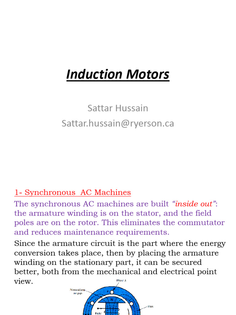 3 Phase Induction Motors | PDF
