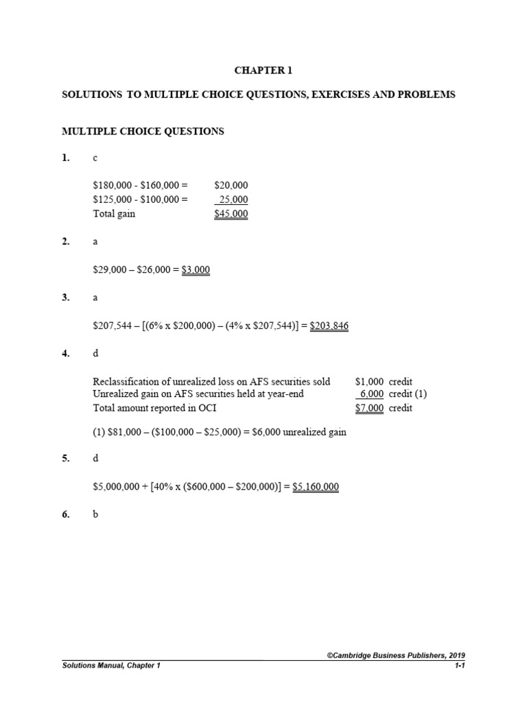 Ch01 - Hamlen4e - SM - Revised 092018 | PDF