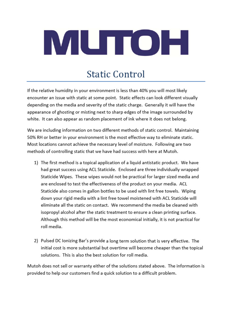 Static Control - 20 | PDF | Technology & Engineering