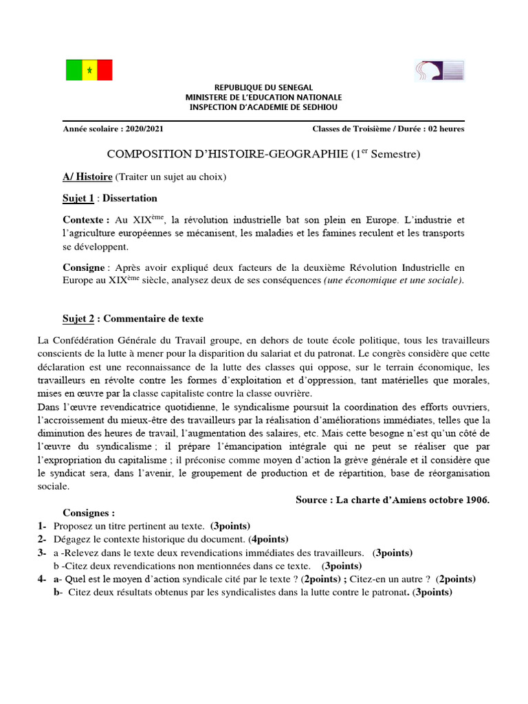 Composition HG | PDF