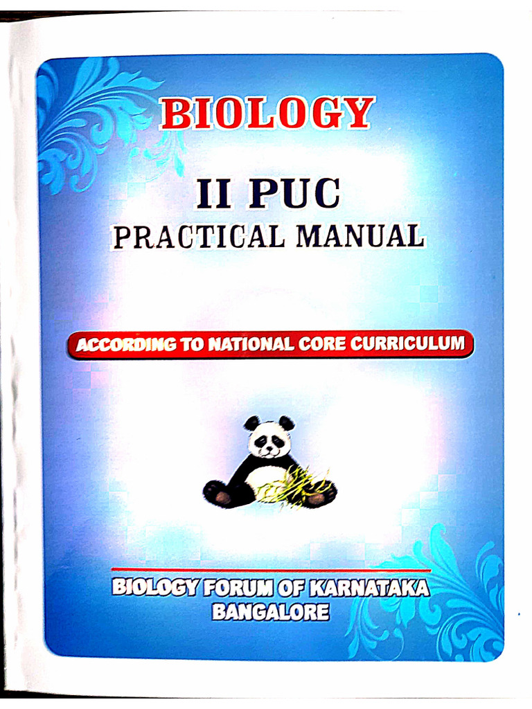 II Puc Biology Manual | PDF