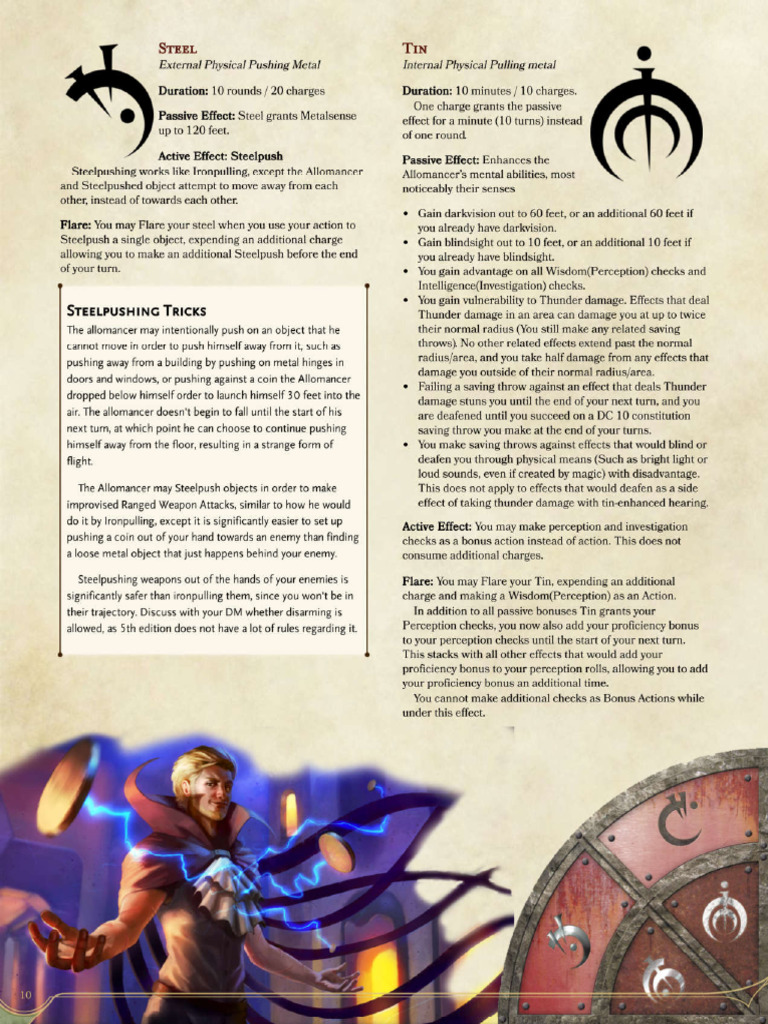 Allomancer 1.1 (10-20) | PDF