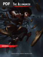 Allomancy and Its Metals in Mistborn | PDF | Bronze | Metals