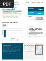 Canada ENMAX Utility Bill Word and PDF Template | PDF