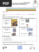 EVALUACIÓN Fomento Lector 3ero Básico Bety Resuelve Un Misterio | PDF