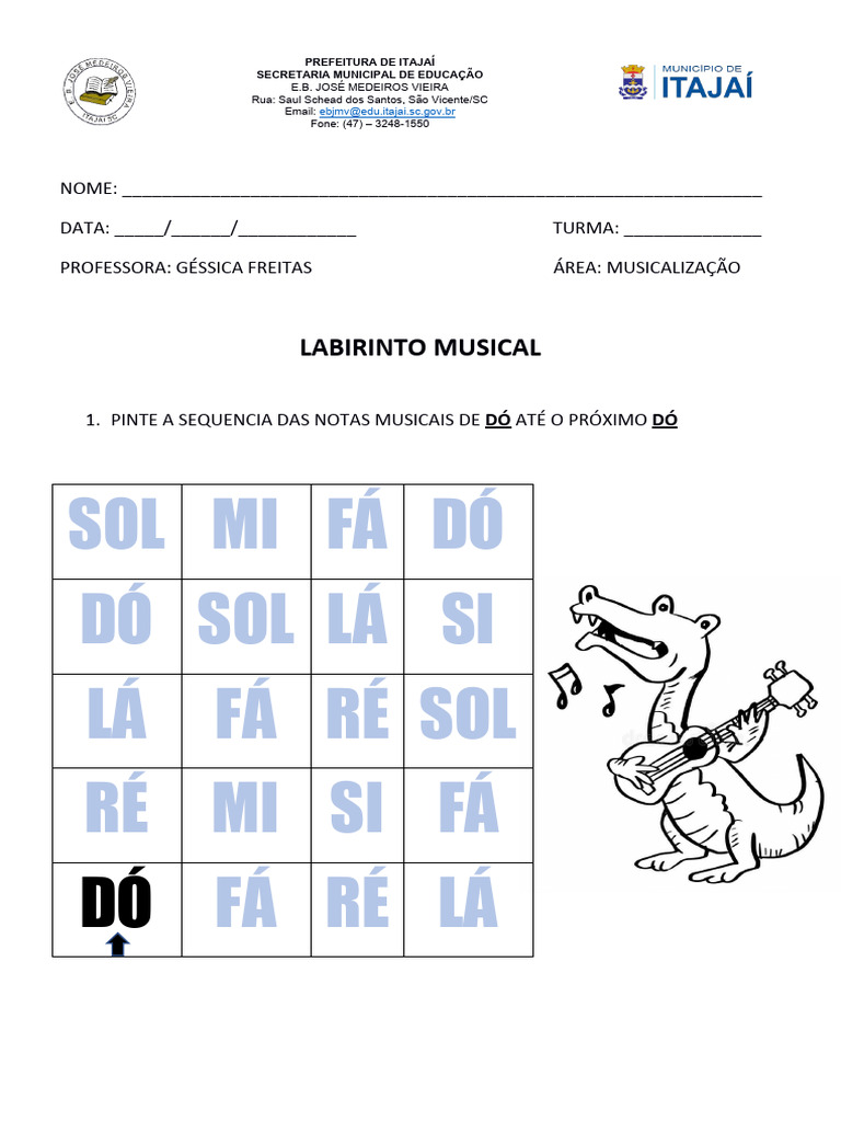 Labirinto Musical | PDF