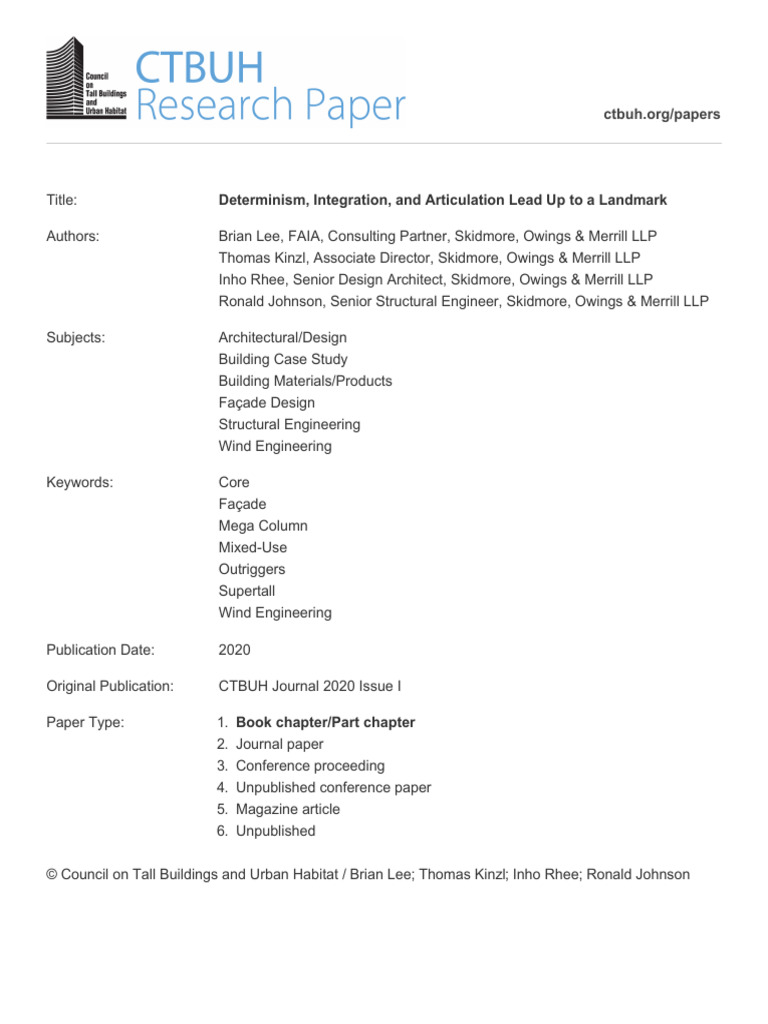 4244 Determinism Integration and Articulation Lead Up To A Landmark | PDF