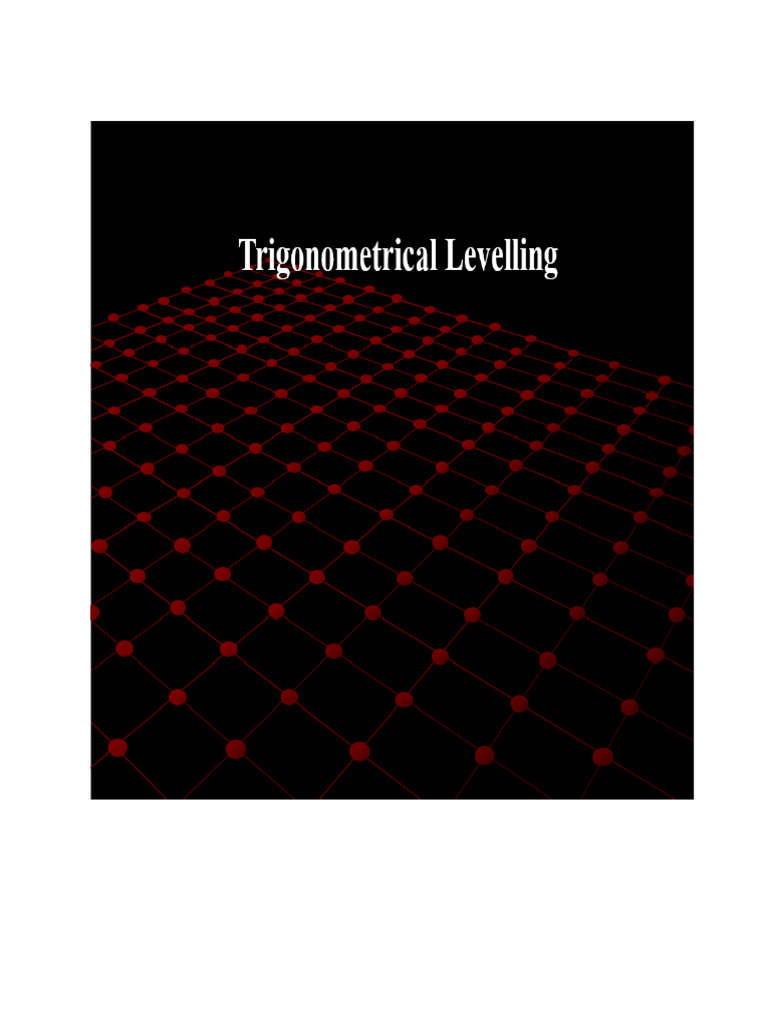 Trigonometrical Leveling | PDF