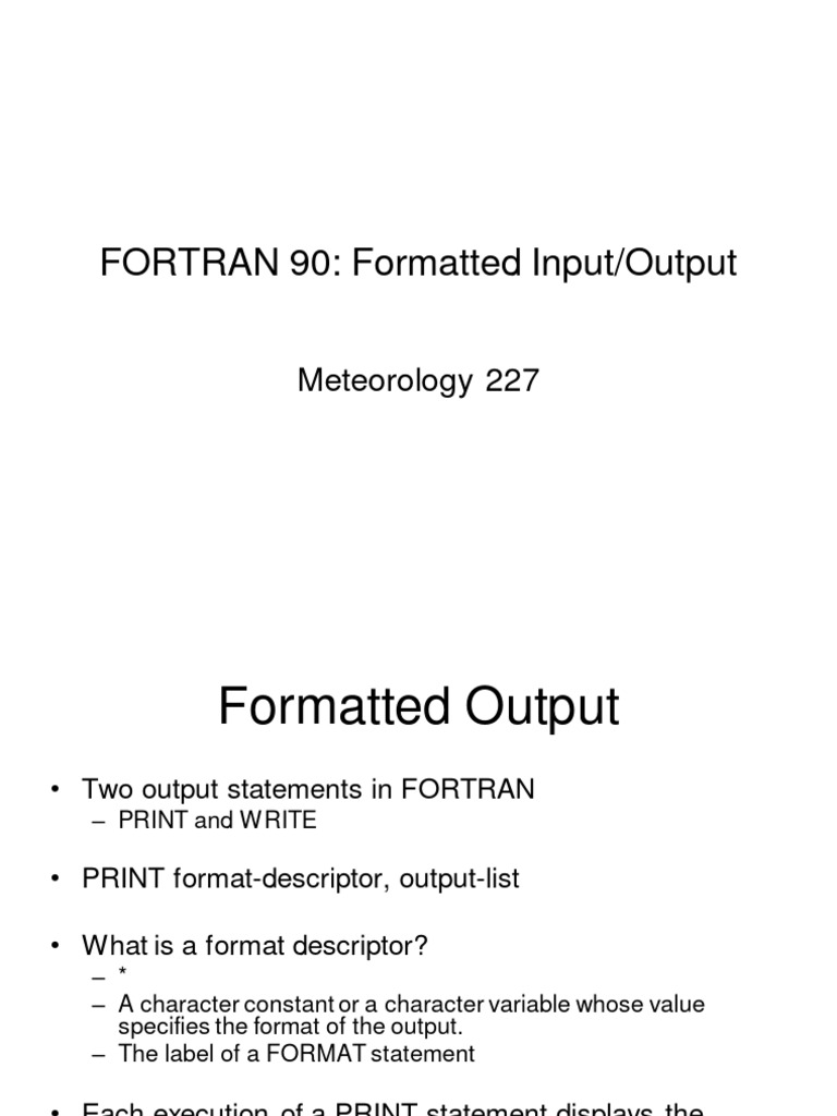 Formatting | PDF