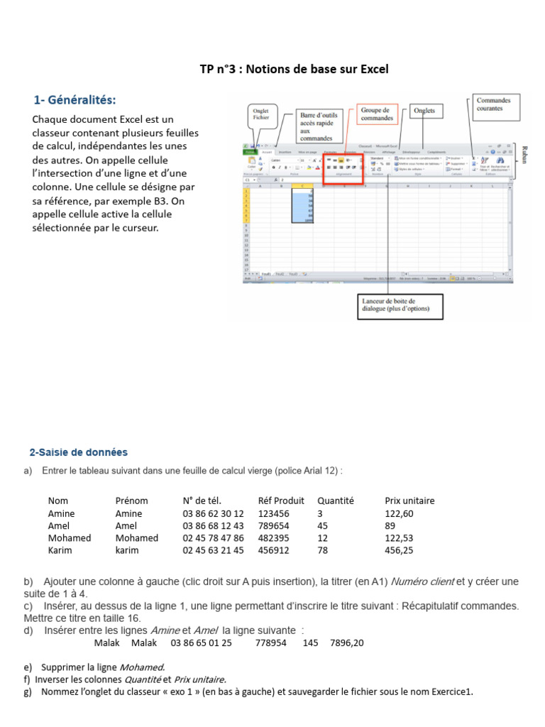 tP1 EXCEL | PDF