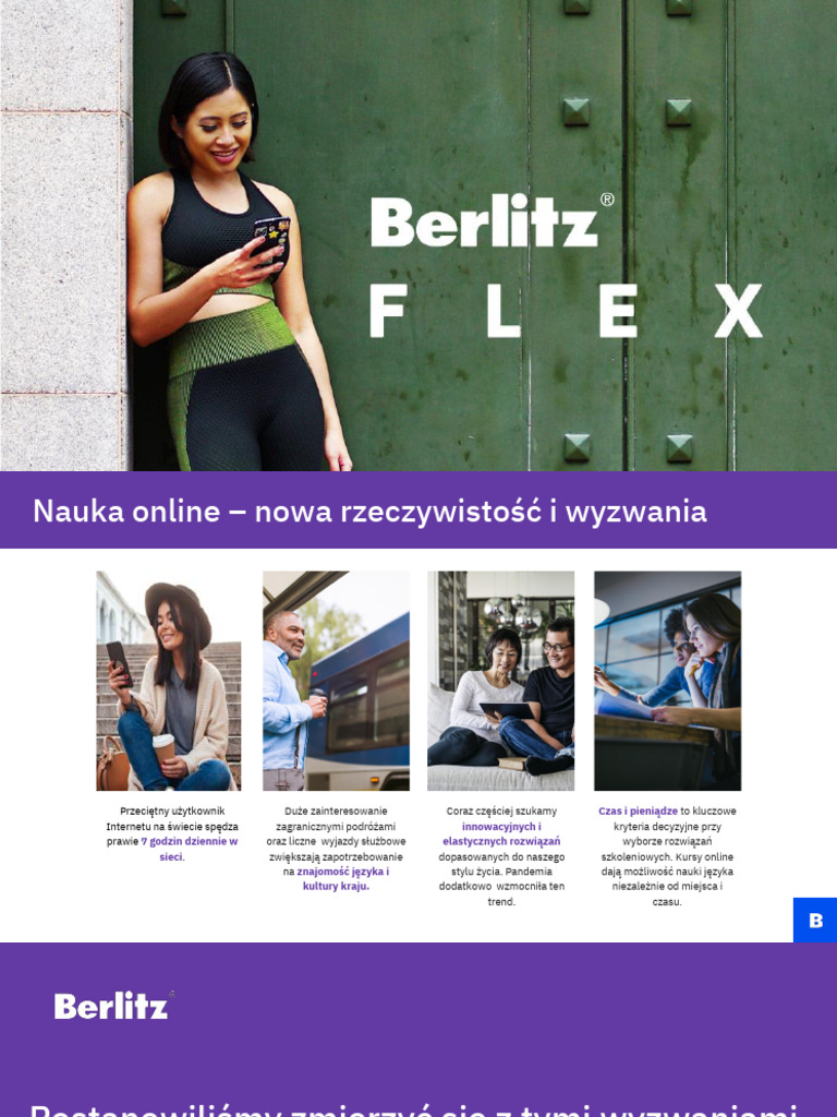 Berlitz Flex ANGIELSKI - Oferta W Promocji Jesiennej 2023 | PDF