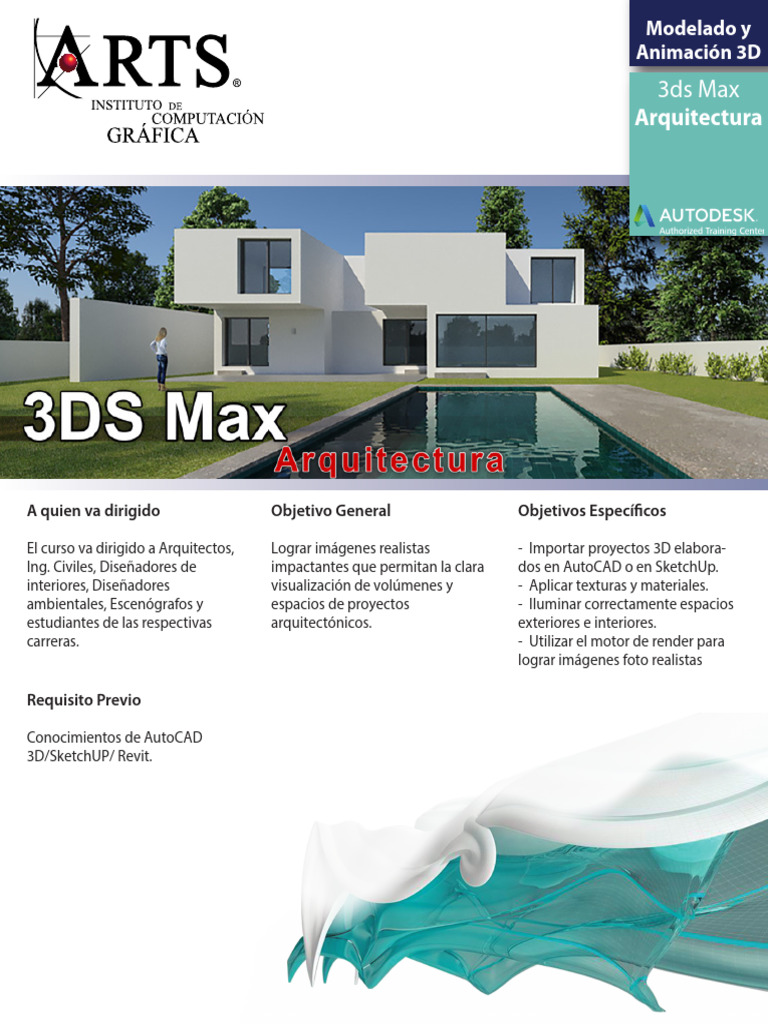 3Ds Max Arquitectura 2018 | PDF